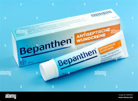 Hamburg Germany December 22 2022 Bayer Bepanthen Antiseptische Wund