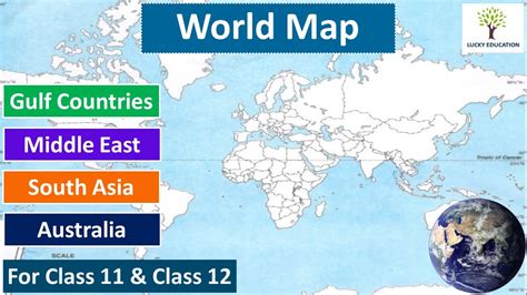World Map Class 12 Geography Part 2 For 2024 Exams Youtube
