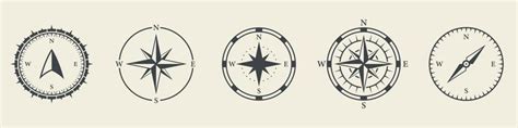 North Compass Vector Art Icons And Graphics For Free Download