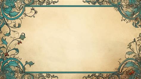 Premium Photo Classic Background Ornamental Frame