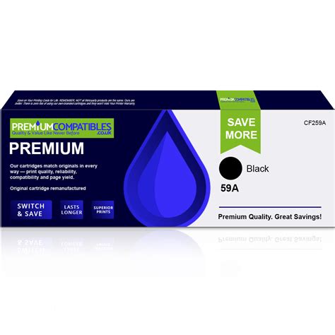 Premium Remanufactured Hp 59a Black Toner Cartridge Cf259a Hp