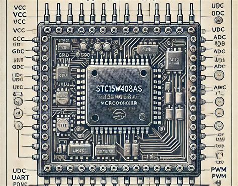 Stc15w408as Microcontroller A Detailed Guide Tricky Circuit