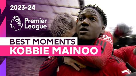 Aksi Kobbie Mainoo Man United Vs Liverpool Premier League 202324