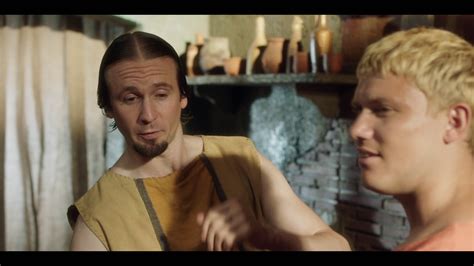 Auscaps Jon Pointing Shirtless In Plebs 5 04 The Grumbrella