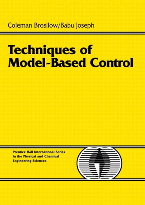 Techniques Of Model Based Control Informit