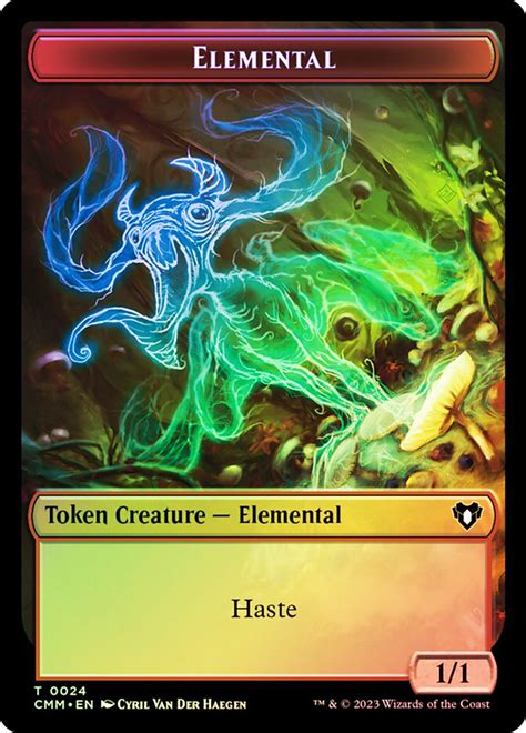 Elemental Token Spider Token Commander Masters Star City Games