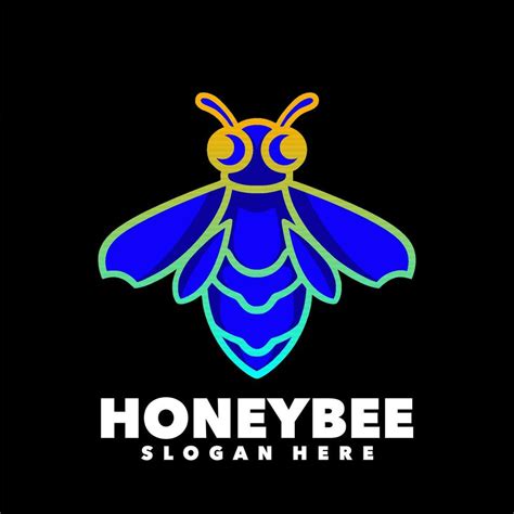 Honey Bee Gradient 26581201 Vector Art At Vecteezy