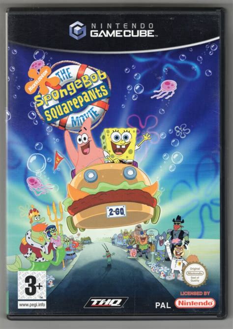 Nintendo Gamecube Spongebob Squarepants The Movie [pal] Complete