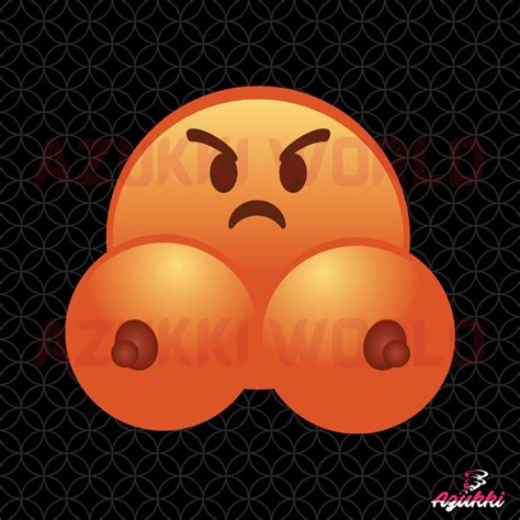 Angry Boobies Emoji Svgpng Emoji Designs Boobies Graphics Boob