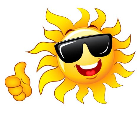 Smiling Sun Clipart Best