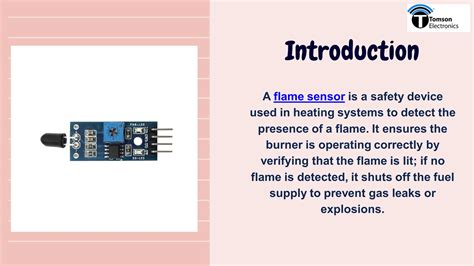 Flame Sensor Module Infrared Fire Detection Sensor For Arduino By