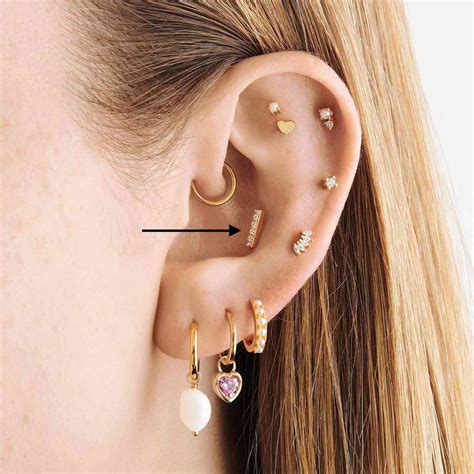 Different Types Of Cute Ear Piercings