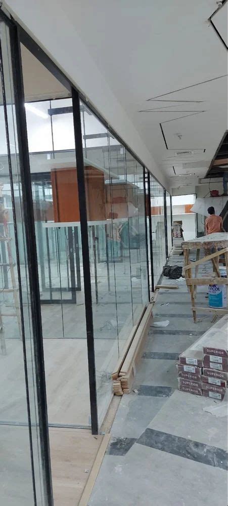 Toughened Glass Office Partition At ₹ 750sq Ft Aluminum Office