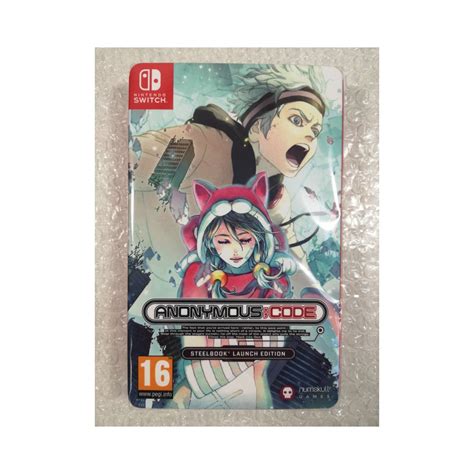 Anonymous Code Steelbook Edition Nintendo Switch Hobbiegames