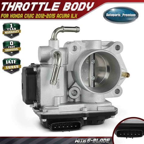 Throttle Body For Honda Civic 2012 2015 Acura Ilx 2013 2015 L4 15l