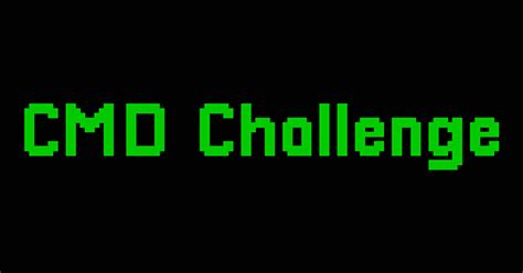 Komut Satırı Bilginizi Sınayan Eğlenceli Site Cmd Challenge Wm Aracı