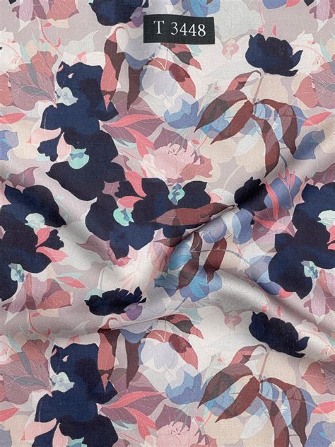 Modal Satin Mix Print The Wardrobe Fabrics