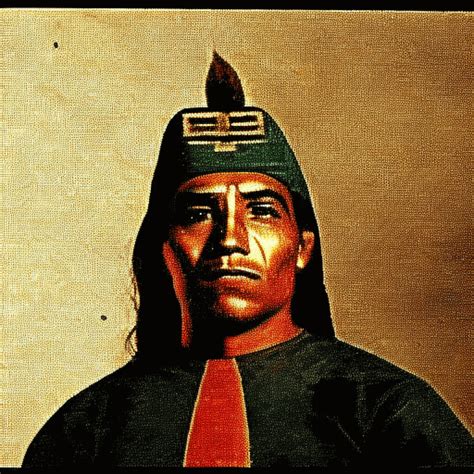 Download Ai Generated Mapuche Warrior Royalty Free Stock