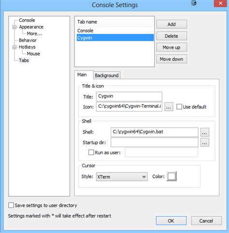 Cygwin Tutorial Integrating Cygwin Into Console2 For Windows Bryan Lor