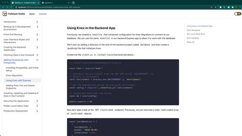 How To Use Knex Js In An Express Backend App Fullstack Svelte 7 3