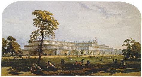 Picture Of The Cast Iron And Plate Glass Crystal Palace Exhibition