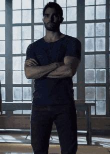 Derek Hale Standing Arms Folded Serious 