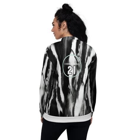 Unisex Bomber Jacket Codeblocks Clothing