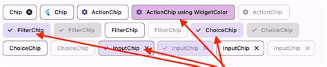 No Ink Splash On Actionable Chips Using Color M3 Spec · Issue 115824 · Flutterflutter · Github