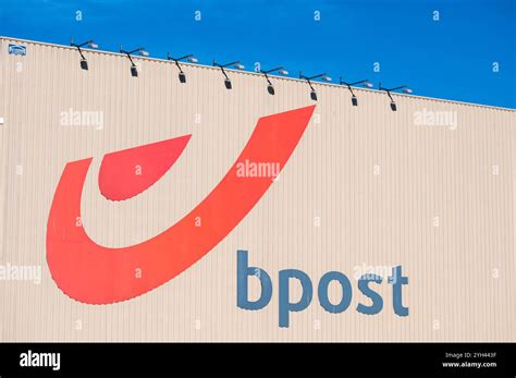 Logo Of The Bpost Belgian Postal Service Company Brussels X Belgium