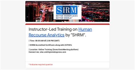 Monika Raghav On Linkedin Instructor Led Training On Human Recourse Analytics By Shrm