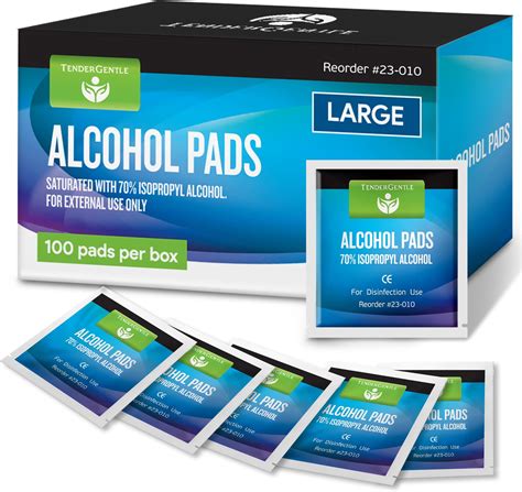 Alcohol Wipes Individually Wrapped 100 Sterile Alcohol