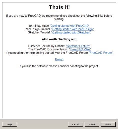 github mistermakernl freecad wizard a getting started wizard for