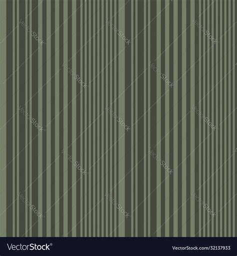 Green Stripe Seamless Pattern Background In Vector Image