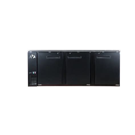 Chef Aaa Ubb 4f Hc Commercial 90 Solid Door Back Bar Refrigerator