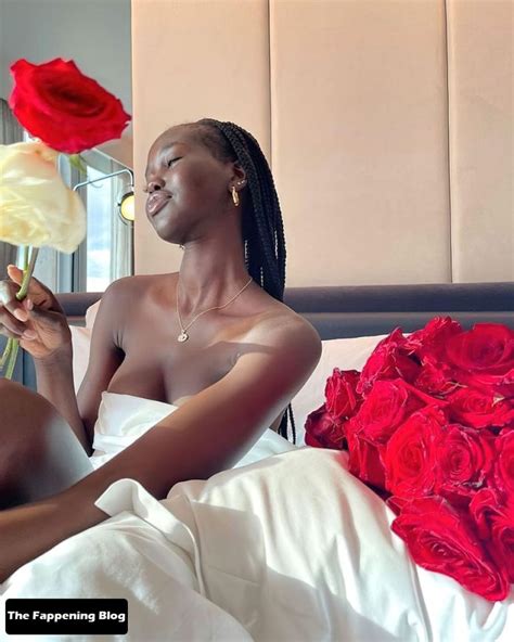 Adut Akech Bior Nude And Sexy Collection 18 Photos Video Thefappening
