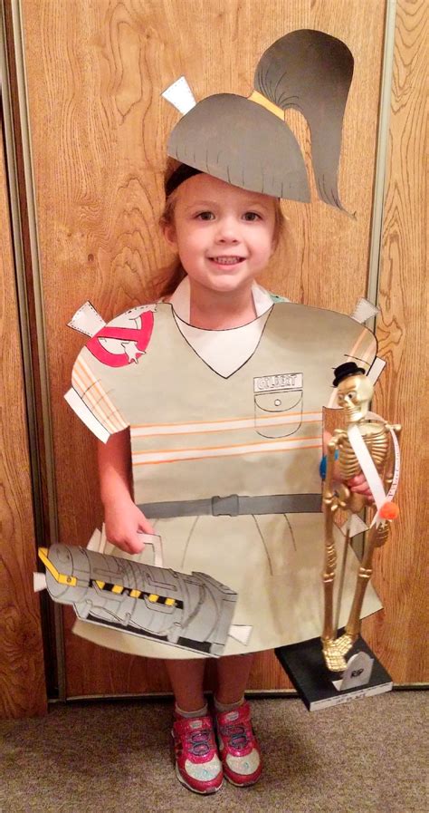 Ghostbusters Paper Doll Costume I Made For My Daughter Paper Doll