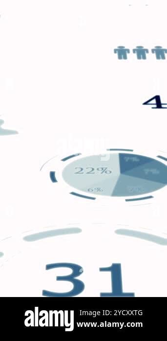 Modern Data Visualization Includes A Pie Chart Alongside A Numeric