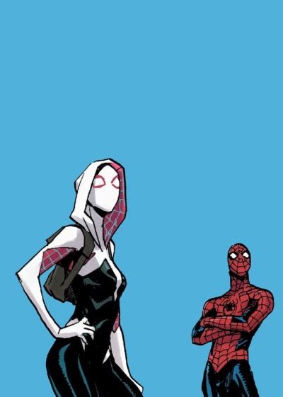 Gwen Stacy And Peter Parker In Ghost Spider 1 Tumbex