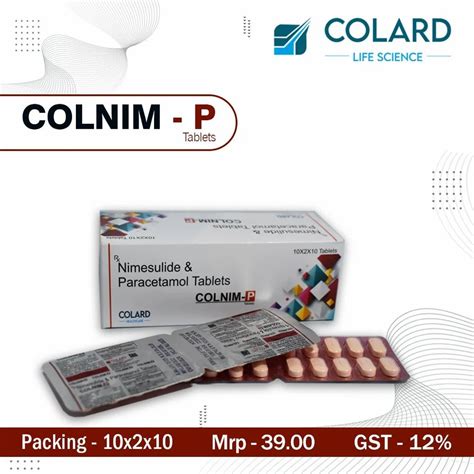 Nimesulide Paracetamol Tab At ₹ 39stripe Nimesulide Tablet In Baddi