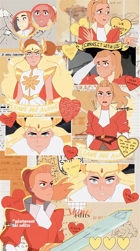 Adora She Ha E As Princesas Do Poder Princesa Do Poder Animes Wallpapers Artesanato De Anime