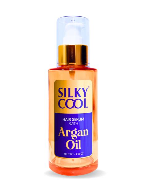 Silky Cool Argan Oil Hair Serum Nourish And Protect Your Hair In Uae