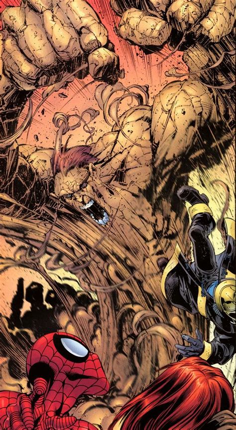 Sandman Flint Marko Spider Man Villain Marvel Comics Sandman