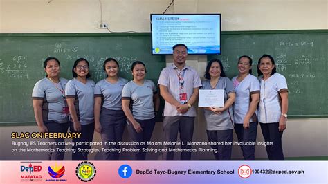 Thank You So Much To Deped Tayo Bugnay Elementary School