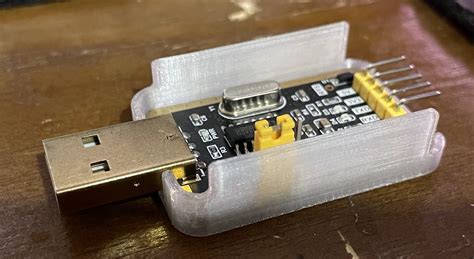 Open Frame Case For Generic Uart To Usb Dongle By Sheetmahpant Download Free Stl Model