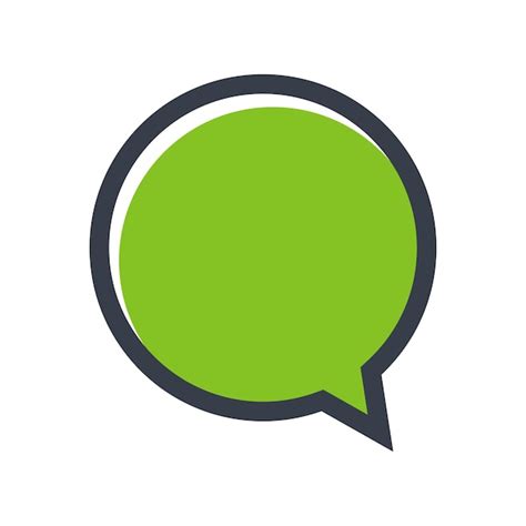 Premium Vector Chat Logo