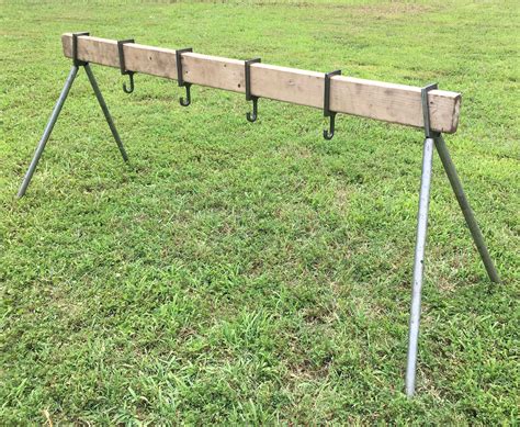 Magnum Target 38 Ar500 2x4 Steel Shooting Target Gong Hanger Vertica
