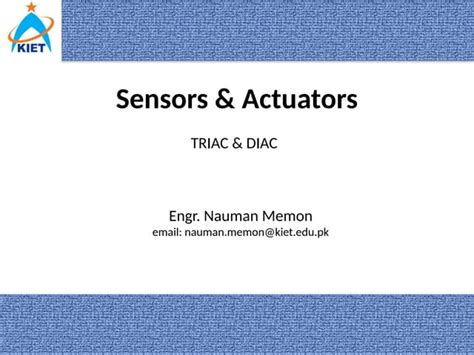 Lecturetriacdiac And Solid State Relaypptx