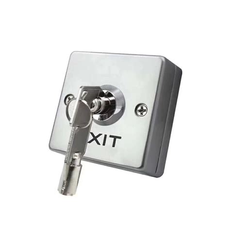 zinc alloy gate door exit button exit switch door exit push button