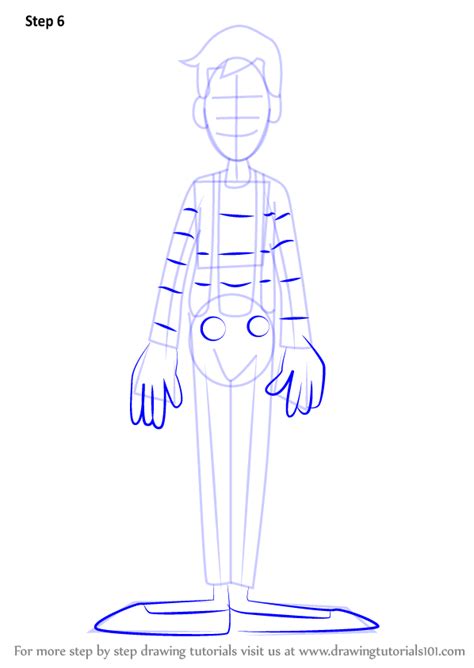 How To Draw The Mime From Animaniacs Animaniacs Step By Step
