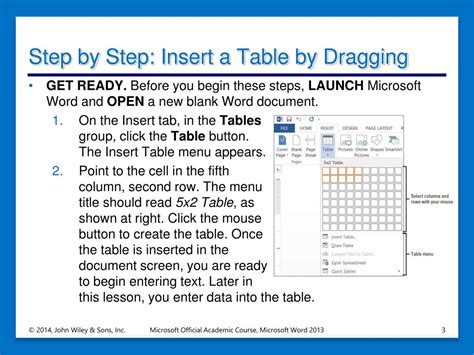 Ppt Creating Tables Powerpoint Presentation Free Download Id6165378